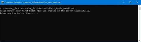 How To Create And Run Batch File On Windows Windows Central