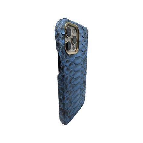 Huse Din Piele The Bandit Python Pentru Iphone 14 Pro Blue EMAG Ro