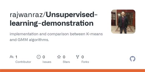 Github Rajwanrazunsupervised Learning Demonstration Implementation