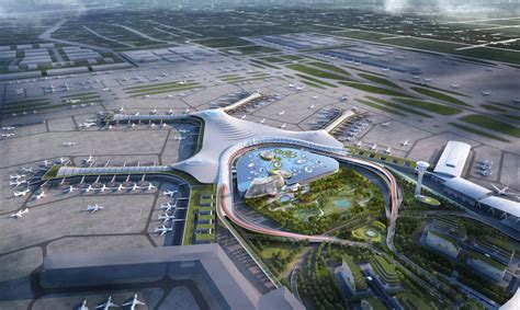 大兴机场平面图 浦东机场平面图 大兴机场效果图 大山谷图库