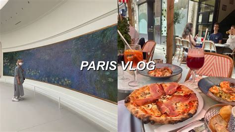 Fr🇫🇷 Paris Vlog파리패션학교 유학생 일상브이로그 오랑주리박물관 Pfizer Vaccin 화이자백신접종후기파리맛집추천 Youtube