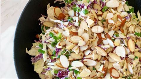 Receta De Ensalada De Repollo Y Almendras