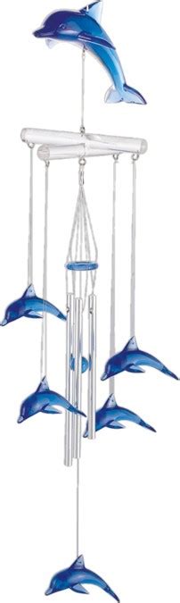 Dolphin Acrylic Windchime Gsc Imports