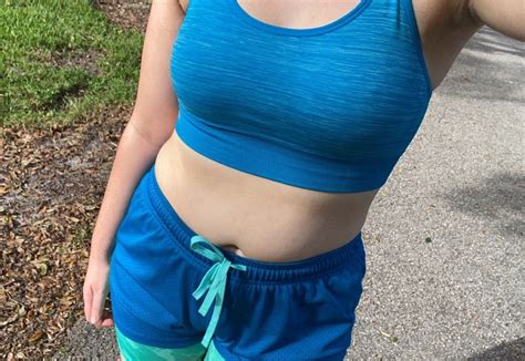 Sports Bra And Short Shorts In Public Scrolller