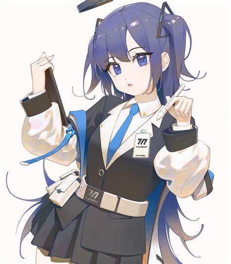 Yuuka Blue Archive Drawn By Komodo Danbooru