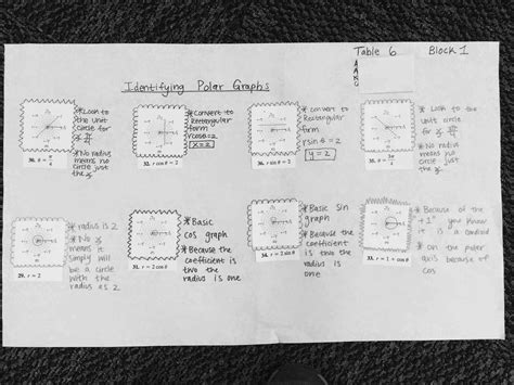 Cheesemonkey Wonders Swan Style Matching Task Matching Polar Graphs With Polar Equations