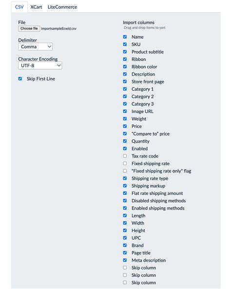 Importing Products To Ecwid Store Legacy Ecwid Help Center