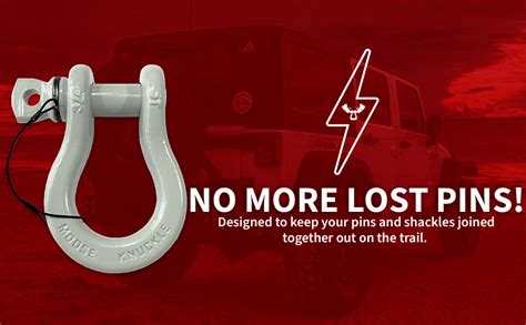 Moose Knuckle Offroad Boh Spin Pin 34” Recovery Shackle