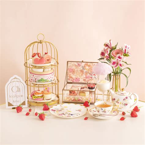 2023年ch Tea Room Kobeアフタヌーンティー☆コラボレーション｜lavenue（ラヴニュー） Shigeo Hirai