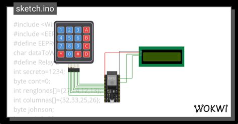 contraseña Wokwi ESP32 STM32 Arduino Simulator
