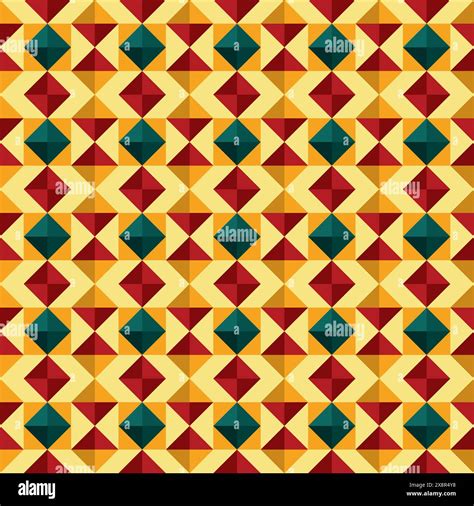 Geometric Seamless Pattern Background Wallpaper Vector Stock Vector Image And Art Alamy