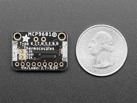 Adafruit Mcp9601 Mcp96l01 I2c Thermocouple Amplifier Stemma Qt