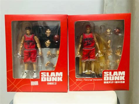 SET Of 6 Slam Dunk Dasin Figures Akagi Ryota Sakuragi Rukawa Mitsui