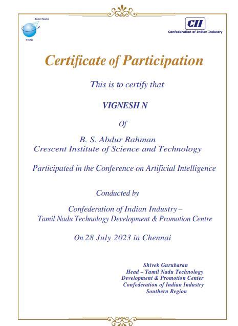 Vignesh Nanda Kumar On Linkedin Hi Guys This Is My Participation