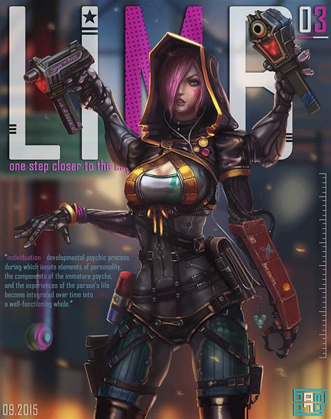 Limb 03 Morgenstern By Brobossa Female Cyborg Robot Armor Fighter