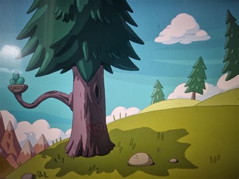 Jake Lady Curved Into A Tree Near Her House R Adventuretime