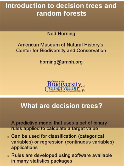 decisiontrees randomforest v2 pdf regression analysis test set