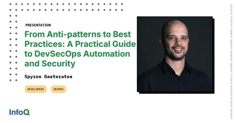 from anti patterns to best practices a practical guide to devsecops