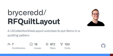 Github Bryceredd Rfquiltlayout A Uicollectionviewlayout Subclass To Put Items In A Quilting