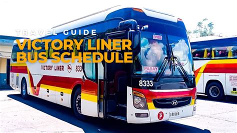 Victory Liner Bus Schedule Terminals Route And Fare Out Of Town Blog