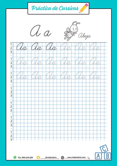 Abecedario En Letra Cursiva Mayuscula Y Minuscula Pdf