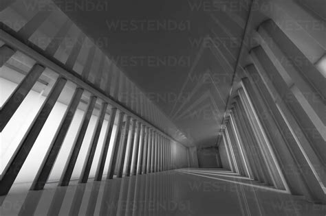 3D Rendered Illustration Architecture Visualisation Of A Futuristic