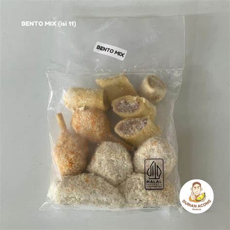 Jual Bento Mix Frozen Beku Egg Roll Shrimp Roll Kaki Naga Tori