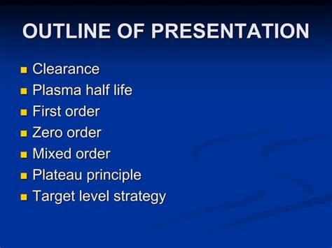 Kinetics Of Elimination Copy Ppt
