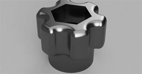 M8 Captive Nut Knob Autodesk Community Gallery