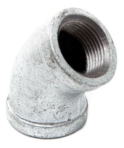 Codo A 45 Grados De 6 Pulgadas Galvanizado Latyn 1 Pieza En Venta En