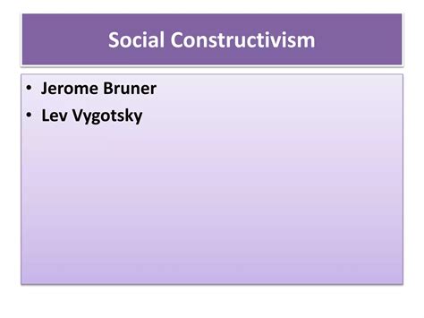 Constructivism In Science Education Pptx