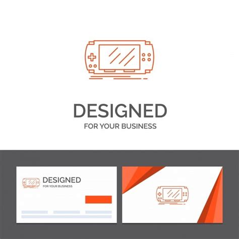 Business Logo Template For Console Device Game Gaming Psp O Background Button Computer Png
