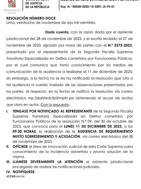 Enma Benavides PJ evaluará archivamiento del caso contra hermana de Patricia Benavides Infobae