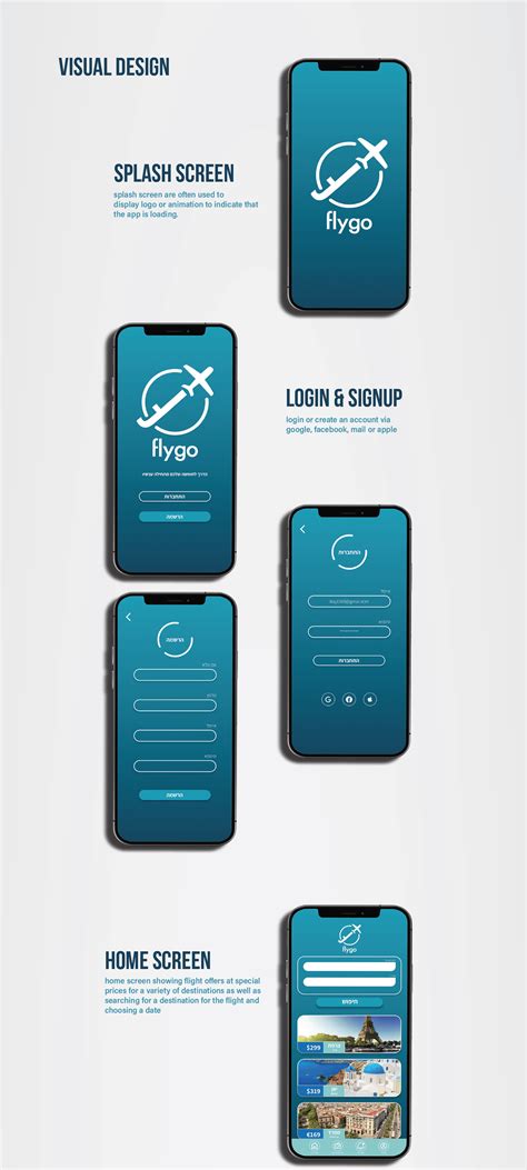 Flygo Flight Ticket Booking App Ui Design On Behance