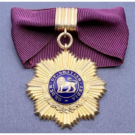 Obi British India Gold 2nd Class 1st Type Liverpool Medals