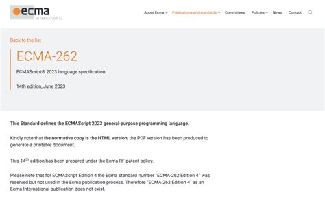 Ecmascript 2023 正式发布，有哪些新特性？ 51ctocom