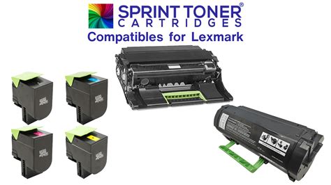 Lexmark Compatible Toners Ink Drum Fuser Units