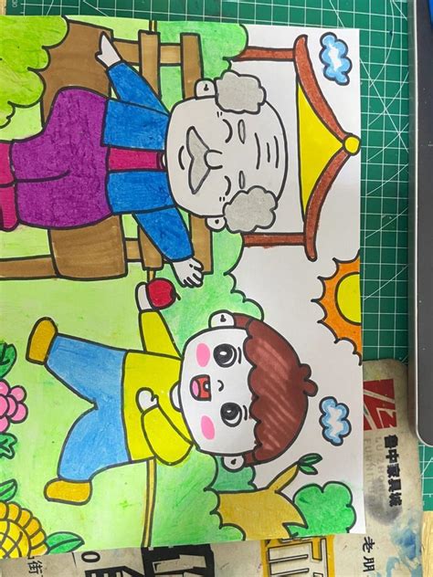 给长辈问好简笔画（共17张） 简笔画图片大全