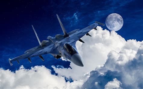 Sukhoi Su 35 Air Force Hd Wallpaper