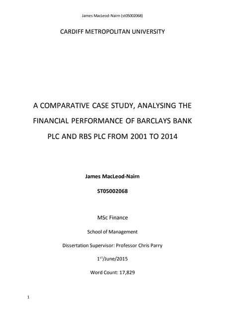 James Macleod Nairn Msc Dissertation Docx