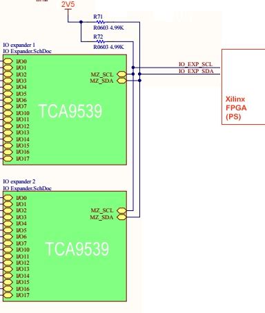 TCA9539 TCA9539 2 Questions I2c Read W Non Repeated Start Spikes On SDA Line