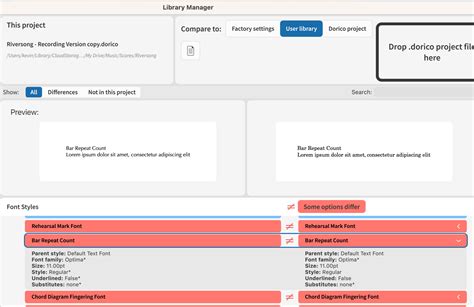Library Manager Showing False Differences Dorico Steinberg Forums