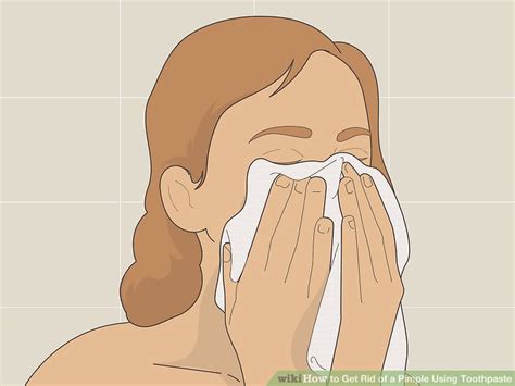 How To Get Rid Of A Pimple Using Toothpaste With Pictures