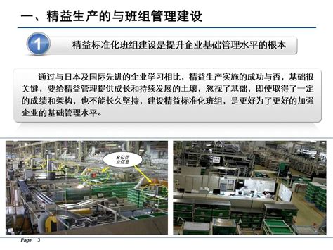 标准化班组建设与管理 精益生产管理