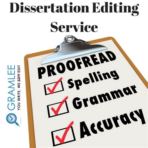 Editing Dissertation