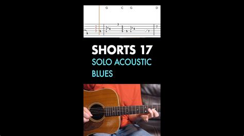 Solo Acoustic Blues With Tab Shorts Guitarlesson Guitartabs