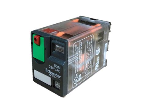 RXM2AB2P7 230 VAC 12A Schneider Telemacanique Miniature plug-in relay