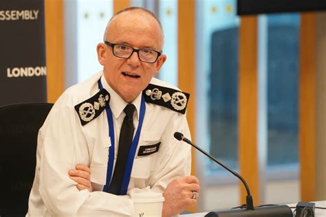 Sir Mark Rowley Met Police Severely Bent Out Of Shape By Protests And Hate Crimes