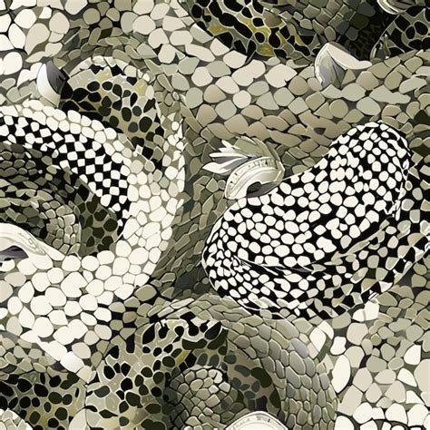 Premium Vector Snake Pattern Wild Animal Textile Fashion Skin Python