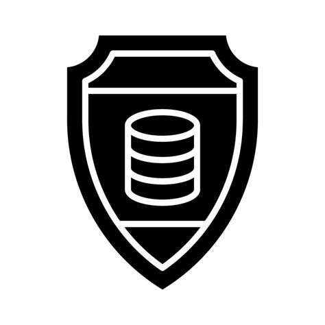 Database Security Vector Icon 21729549 Vector Art At Vecteezy